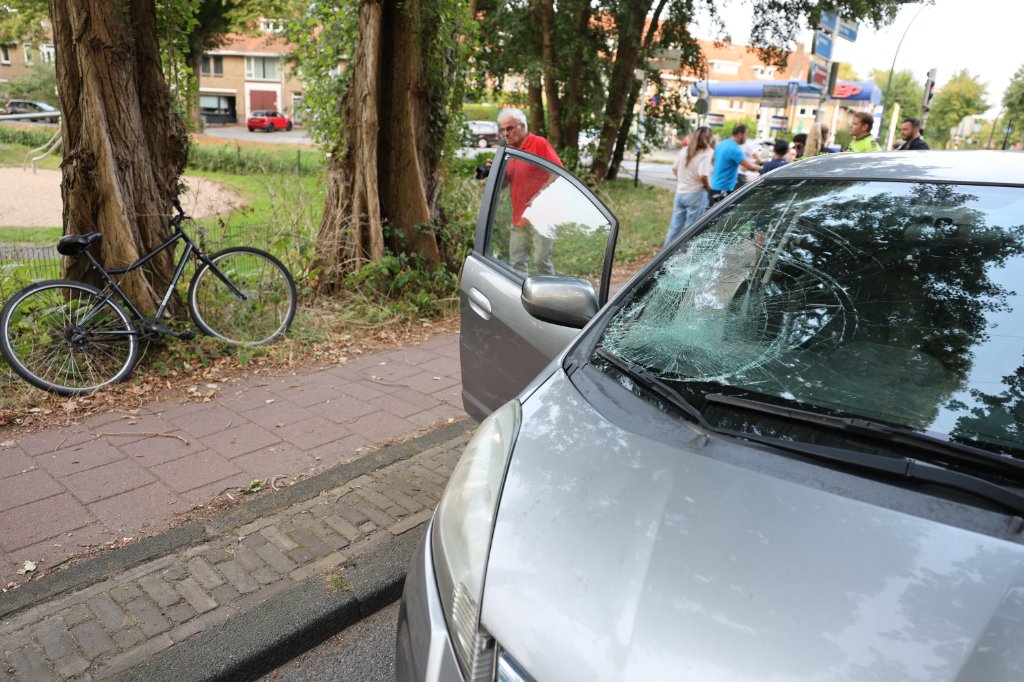 Auto vs fiets op de Katwijkseweg in Wassenaar - Wassenaarders.nl