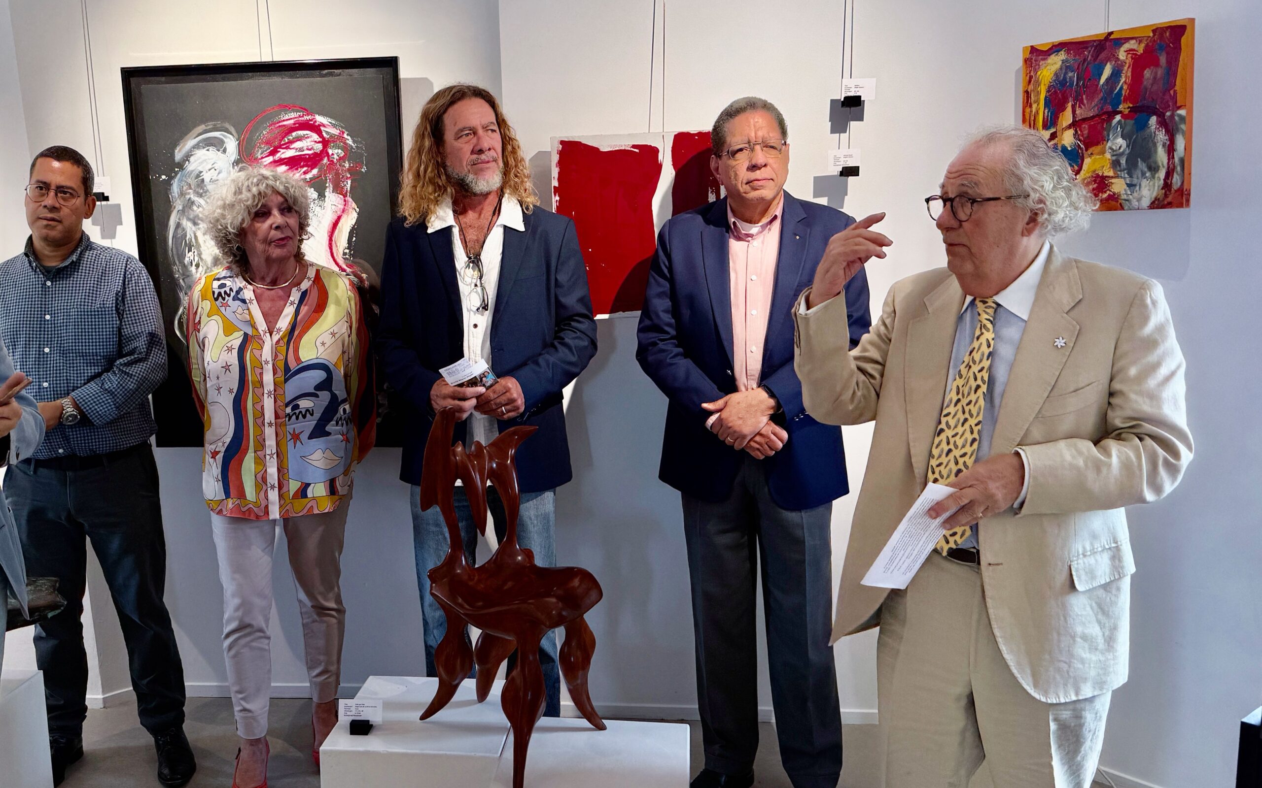 Expositie ‘HEMELSE VORMEN’ in de Molen Wassenaar; Angel Luis De La Rosa ...